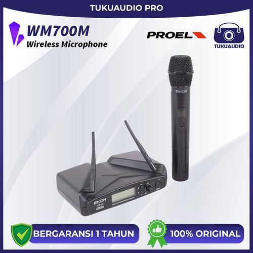 Jual Proel Eikon WM700M WM700 - UHF Wireless Handheld Microphone System ...