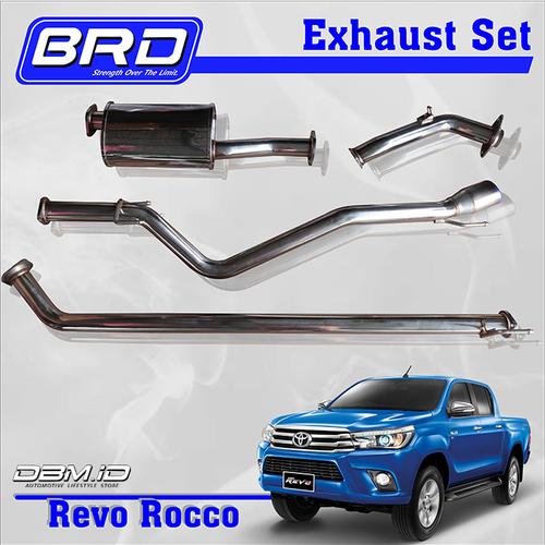 Promo Exhaust Muffler Downpipe Frontpipe Tailpipe Knalpot FULL SET BRD ...