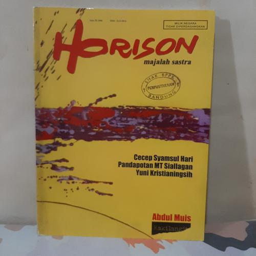 Jual Majalah Sastra Horison. edisi XI 2008, 64 halaman. Edisi khusus kaki langit : Biografi ...