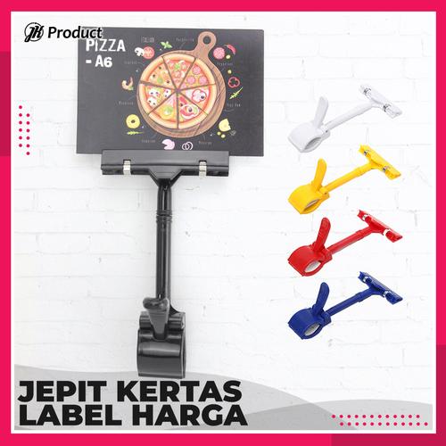 Jual Jepit Label Harga Obral Penjepit Papan Kertas Harga Barang - Putih ...
