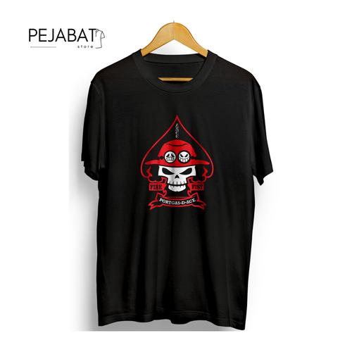 Jual KAOS DISTRO ONE PIECE - PORT GAS D ACE SKULL BAJU ATASAN ANIME ...