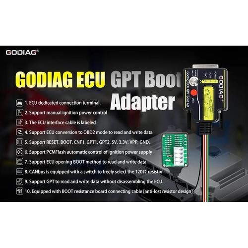 Jual Godiag Ecu Gpt Boot Obd2 Ecu Diagnose Read & Write Adapter Work ...