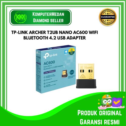 Jual TP-LINK ARCHER T2UB NANO AC600 WIFI BLUETOOTH 4.2 USB ADAPTER ...