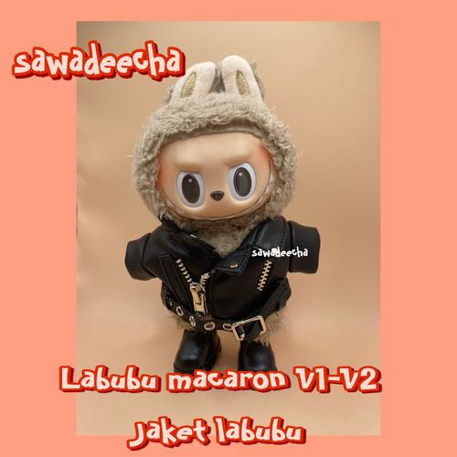 Jual Labubu Macaron - have a seat labubu - jaket boneka labubu - boots ...