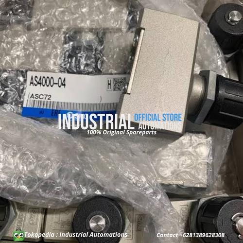Jual SMC AS4000-04 (1/2") Speed Controller With One-touch fiting AS4000 ...