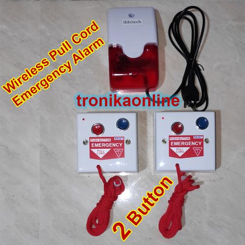 Jual EMERGENCY PULL CORD ALARM DISABLED toilet Panic button WIRELESS 2 ...