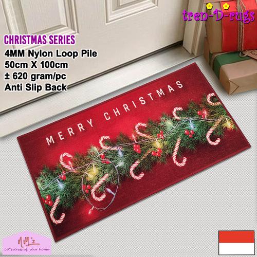 Promo Tren-D-rugs keset kaki natal lantai kamar mandi dapur anti slip ...
