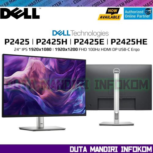 Promo Dell P2425 P2425H P2425E P2425HE 24" Inch - IPS 1920x1080 ...