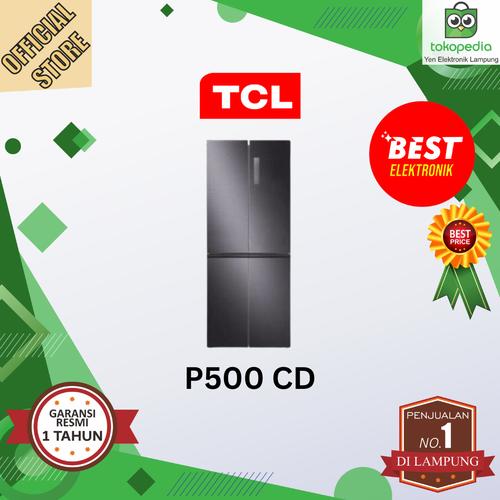 Jual KULKAS TCL P500 CD Lemari Es Side by Side Multidoor 4 pintu ...