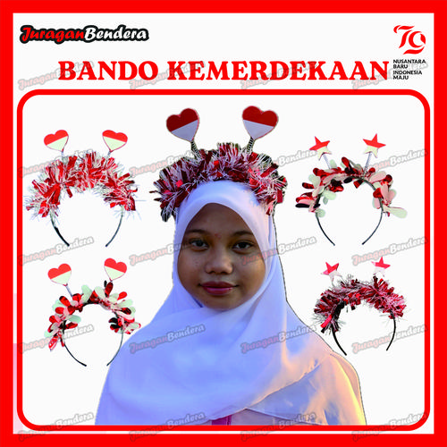 Jual Bando Merah Putih / Bando Karnaval - Bando Merdeka - Kota Surabaya ...