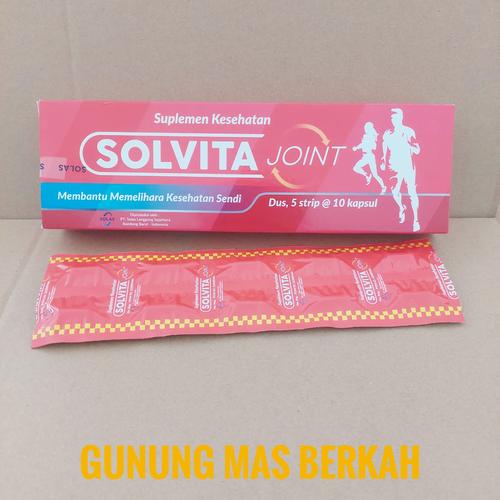 Jual SOLVITA JOINT Solvita Joint KAPSUL - menjaga kesehatan sendi dan ...