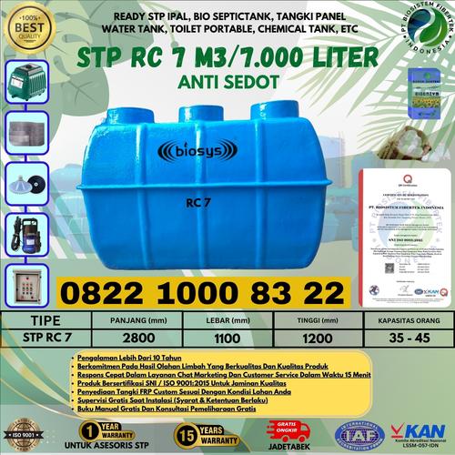 Jual Septic Tank STP RC 7 M3/7.000 liter, Sepiteng - Biosys - Biofilter ...
