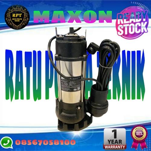 Jual POMPA CELUP MAXON WQD13-9-0.75T 380 VOLT 3PHASE OUT 3INCH SEWAGE ...
