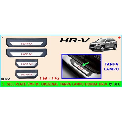 Jual HONDA HRV SILL PLATE SAMPING TANPA LAMPU AKSESORIS HRV DOOR ...