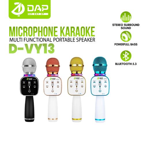 Promo DAP Mikrofon Bluetooth Karaoke D-VY13 . Microphone Mic Wireless ...