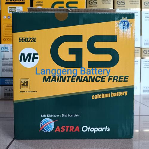 Jual Aki mobil Kijang Innova Matic Bensin GS astra MF 55D23L aki kering ...