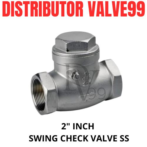 Jual Stainless steel Check Valve ukuran 2" inch - Jakarta Barat ...