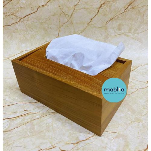 Jual [Free Grafir] Milly Wooden Tissue Box Tempat Tissue Kotak Tisu ...