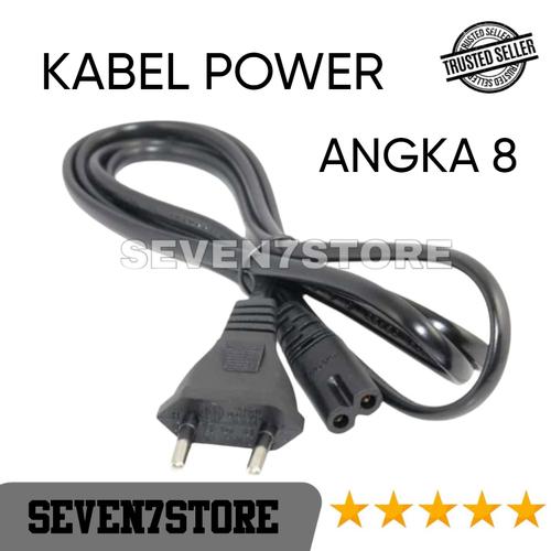 Jual KABEL AC POWER ANGKA 8 KABEL POWER LISTRIK 2 PIN AC CORD 8 PRINTER ...