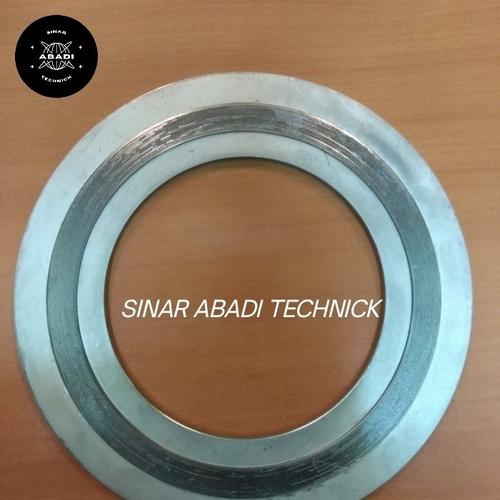 Jual SPIRAL WOUND GASKET SS304 JIS 10K 1-1/4" INCH / SWG SS304 JIS 10K ...