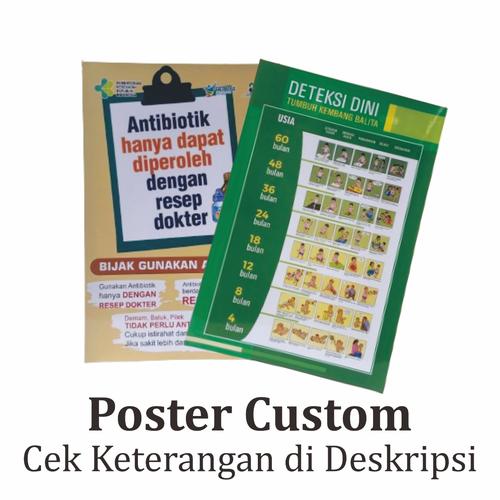 Jual Poster Custom A3, Poster Alur, Desain dan Cetak Poster - Hanya ...