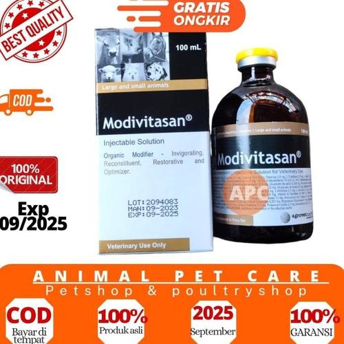Jual READY Modivitasan 100ml - Multivitamin Lengkap beserta asam amino ...