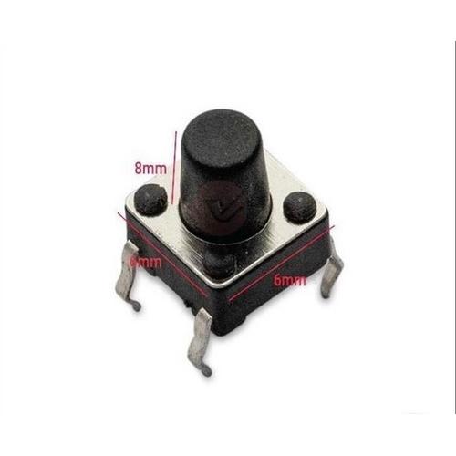 Jual Tactile Switch Push button 4 Pin 6x6x8mm 4P 6x6x8 mm Push On ...
