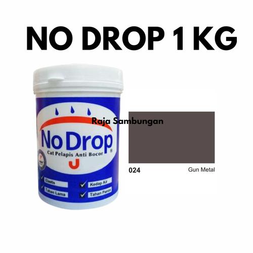 Jual No Drop 1 kg 024 Gun Metal Abu Tua Cat Pelapis Anti Bocor Tembok ...