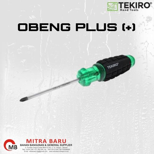 Jual Obeng Tekiro Plu / Obeng kembang / Obeng Plus - 2x250mm - Kota ...