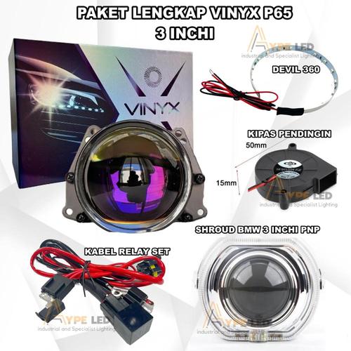 Jual PAKET HEMAT BILED VINYX P65 GEN 2 3 INCHI PURPLE LENS PAKET ...