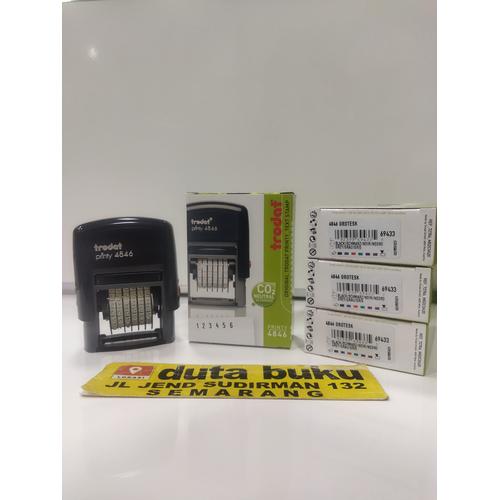 Jual Stempel Angka Otomatis Trodat Printy 4846 Nomerator 6 Digit 4mm ...