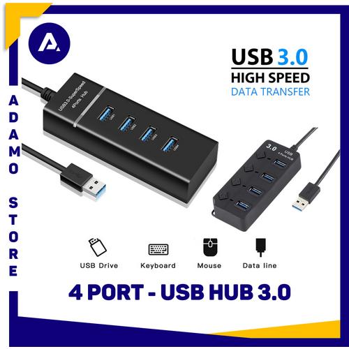 Jual USB HUB 3.0 Adapter High Speed 4 Ports 5Gbps - Non-Saklar - Kota ...