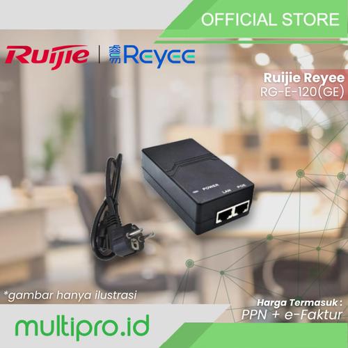 Jual Ruijie RG-E-120(GE) 1-port PoE adapter (1000Base-T, 802.3af ...
