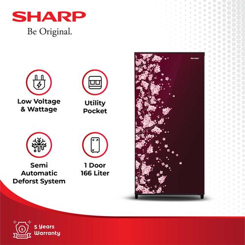 Promo Sharp Kulkas 1 Pintu 157 Liter SJ-N182D-VR / SJN 182 DVR / SJN182 ...