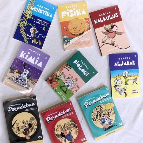 Jual Buku Kartun Riwayat Peradaban / Kartun Larry Gonick (SEGEL ...