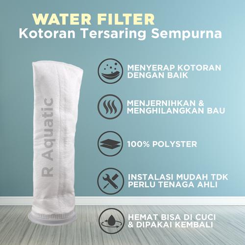 Jual filter air Keran & Toren saringan penjernih air di rumah - 12 x ...