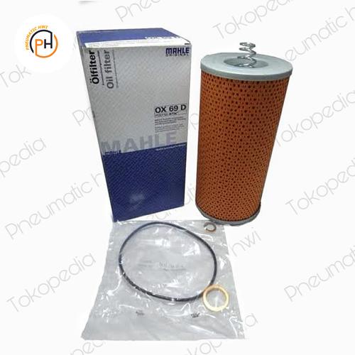 Jual MAHLE OX69D OIL FILTER OX-69-D OX 69 D ORIGINAL GENUINE - Jakarta ...