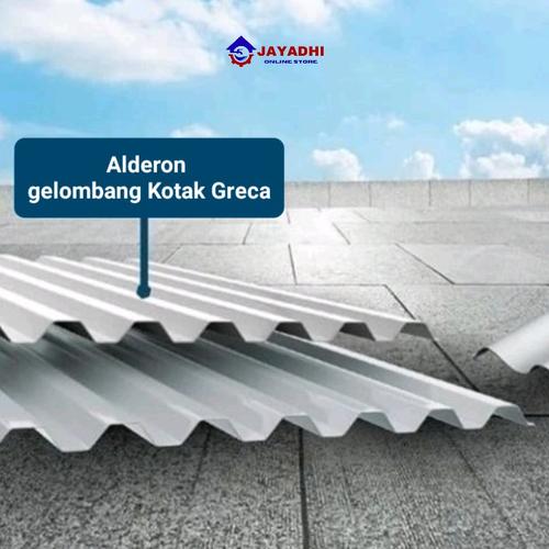 Jual Atap uPVC Alderon RS - Gelombang KOTAK - Single Layer GRECA - Kota ...