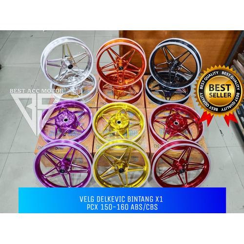 Jual VELG DELKEVIC DND PCX 150 PCX 160 + CAKRAM model X-1 V SPEED ...