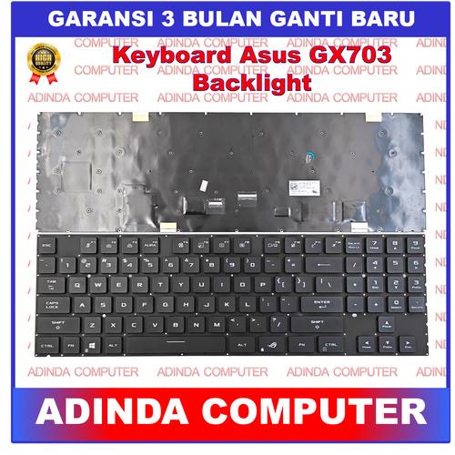 Jual Keyboard Asus ROG Zephyrus S17 GX703 GX703H GX703HM GX703HR ...
