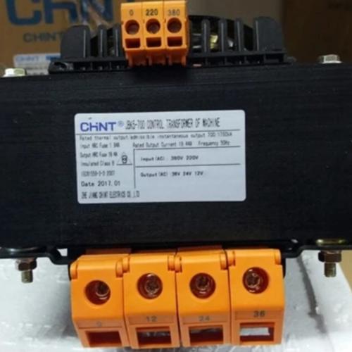 Jual Chint Step Down Transformer 500VA Input 380-220V JBK5-500 / Control Transformer - 36/24/12V ...