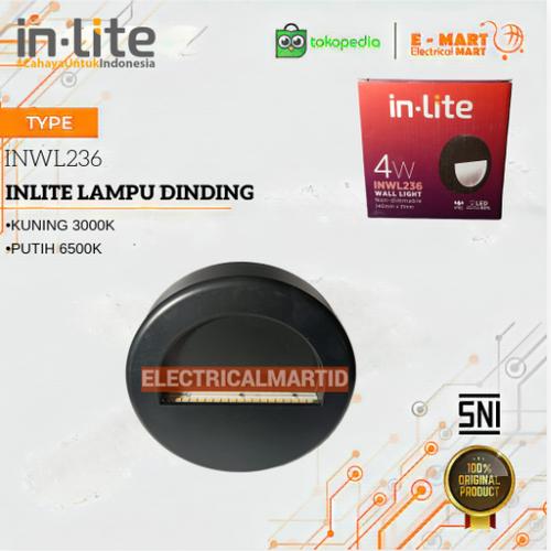 Jual INLITE Lampu Dinding LED IN-LITE LED Wall Light 4W INWL236 - Putih ...