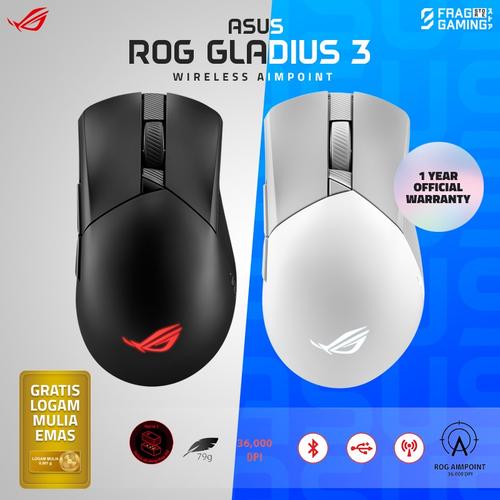 Jual ASUS ROG Gladius III 3 Wireless AimPoint Lightweight 79-gram ...