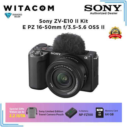 Promo Sony ZV-E10 II / ZVE10 II / ZVE 10 Mark II Kit E PZ 16-50mm f/3.5 ...