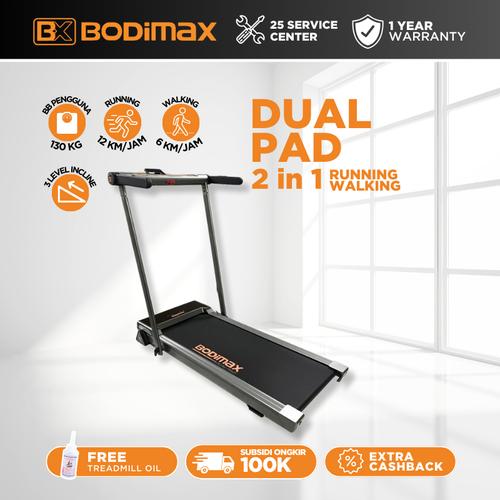 Promo Bodimax Dual Pad / Running pad [new upgrade] Cicil 0% 3x ...