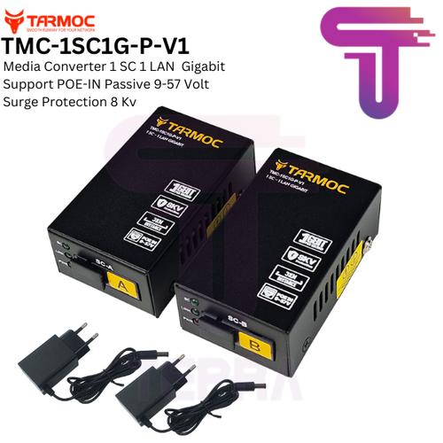 Jual Tarmoc TMC-1SC1G-P | 1 FO 1 LAN Gigabit POE IN 5-24V HTB Mini GS-03A+B - 1SC1G-P-V1 (A ...