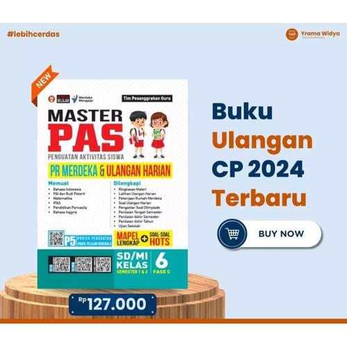 Promo Buku Master PAS (Penguatan Aktivitas Siswa)-Buku PR dan Latihan Soal Ulangan Harian SD/MI ...