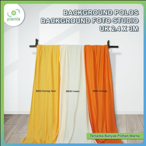 Promo Background Foto Studio Polos / Background Foto Kain - 2.4 x 3 ...