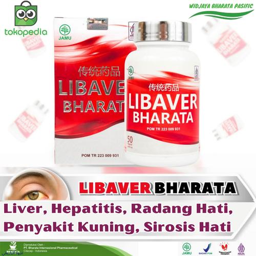 Jual Libaver Bharata Obat Hepatitis A/B/C/D (HbsAg reaktif) Liver ...