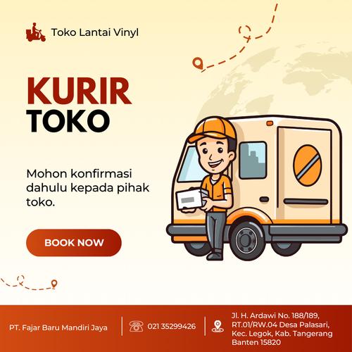 Jual KURIR TOKO OFFICIAL TOKO LANTAI VINYL - Kab. Tangerang - Toko ...